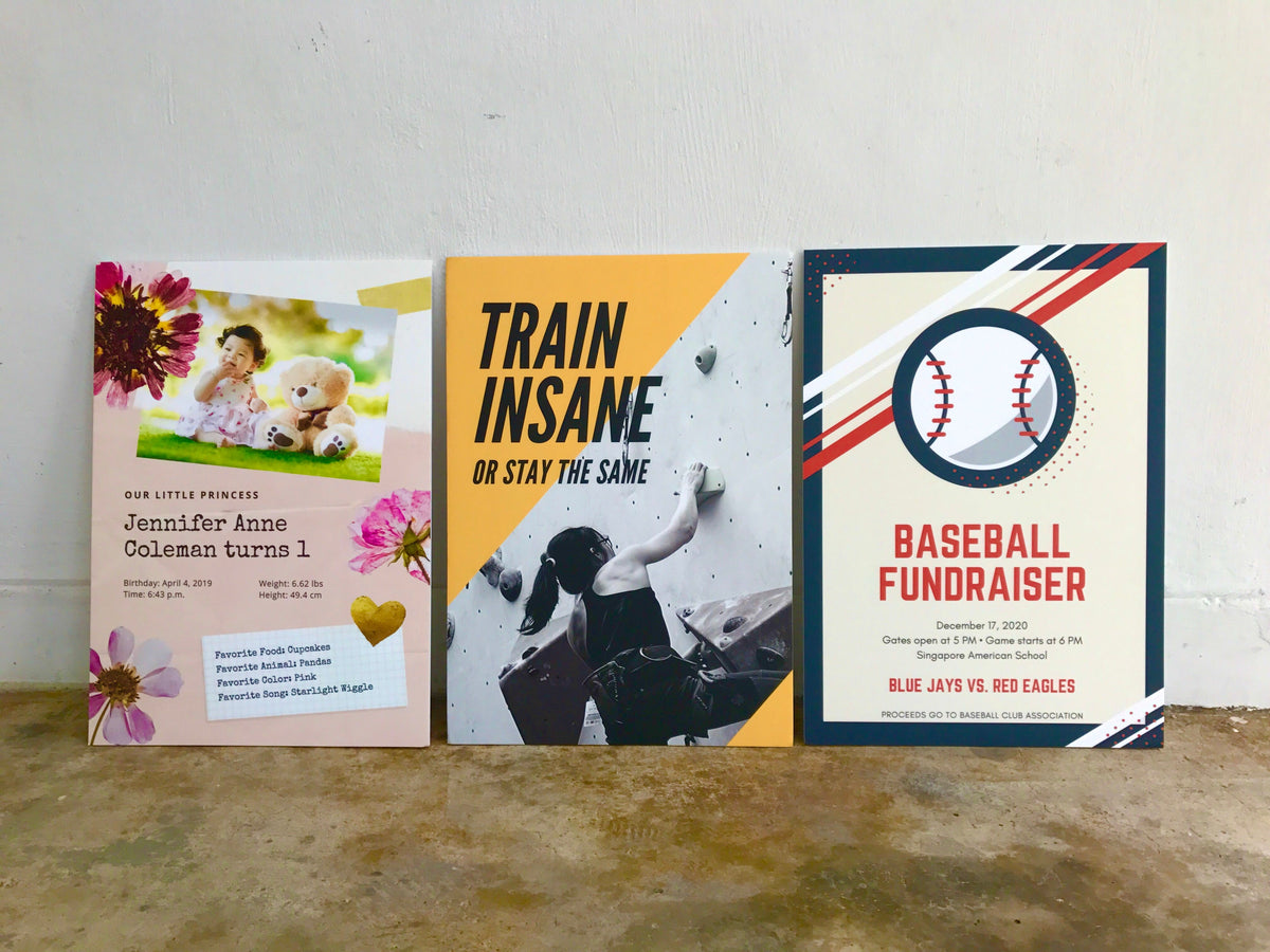 Creative Uses for Foam Board Posters and Standees at Events – Lightning ...