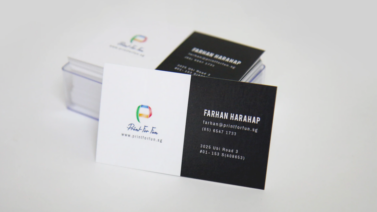 A Guide to Name Card Printing – Lightning Prints
