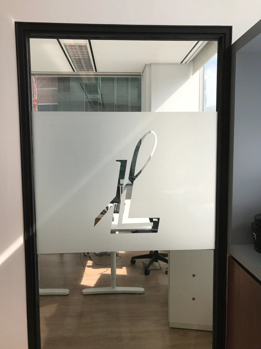 Frosted Glass Sticker for your office – Lightning Prints