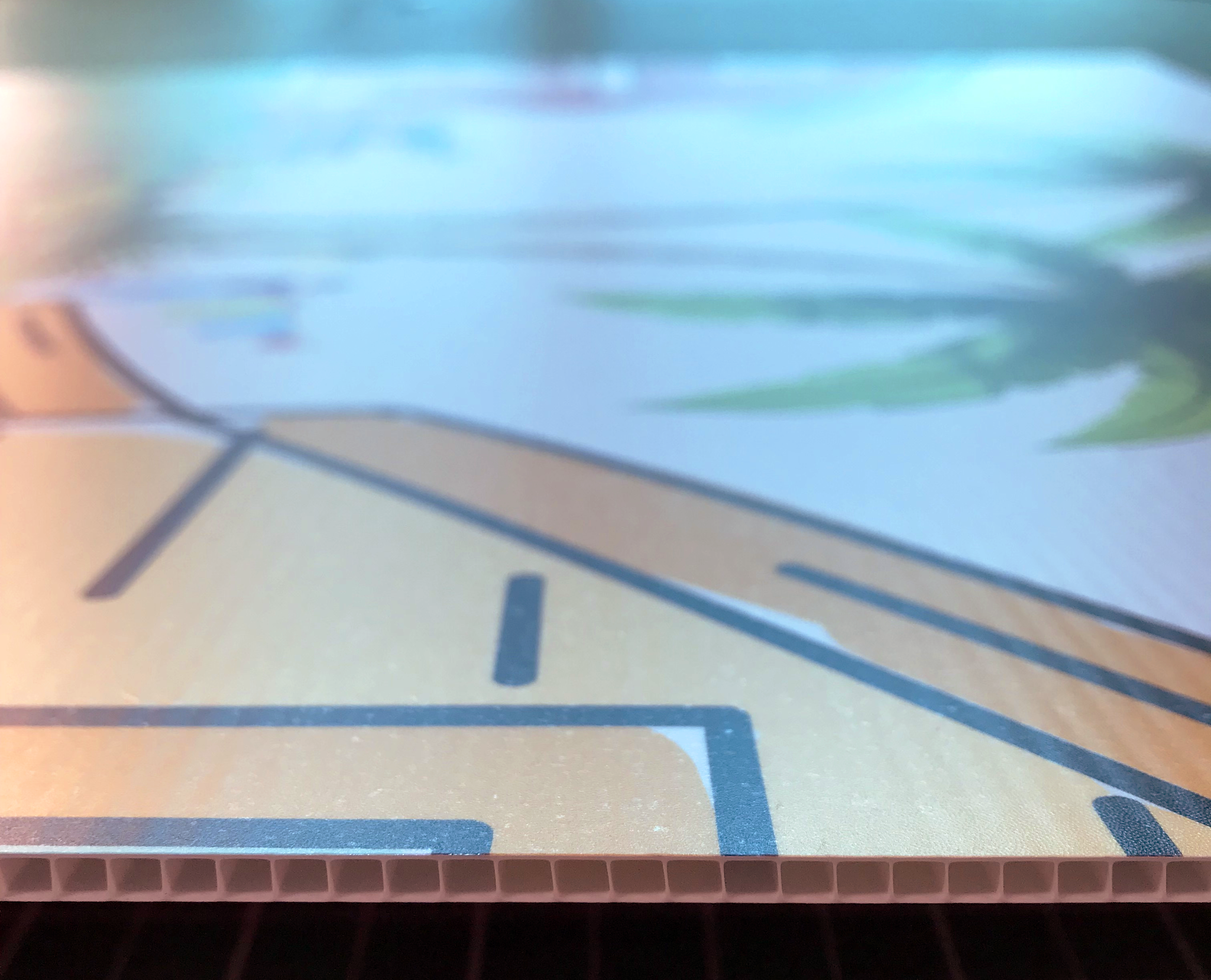 Corrugated Plastic Poster Board Custom Uv Stabilized 4 X 8ft