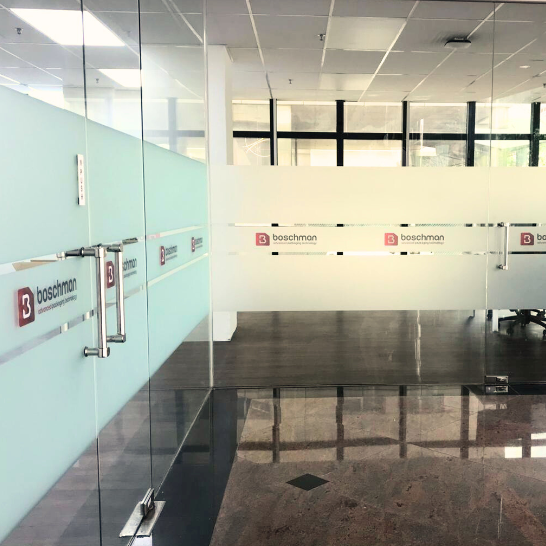 Office Glass Door Sticker Designs
